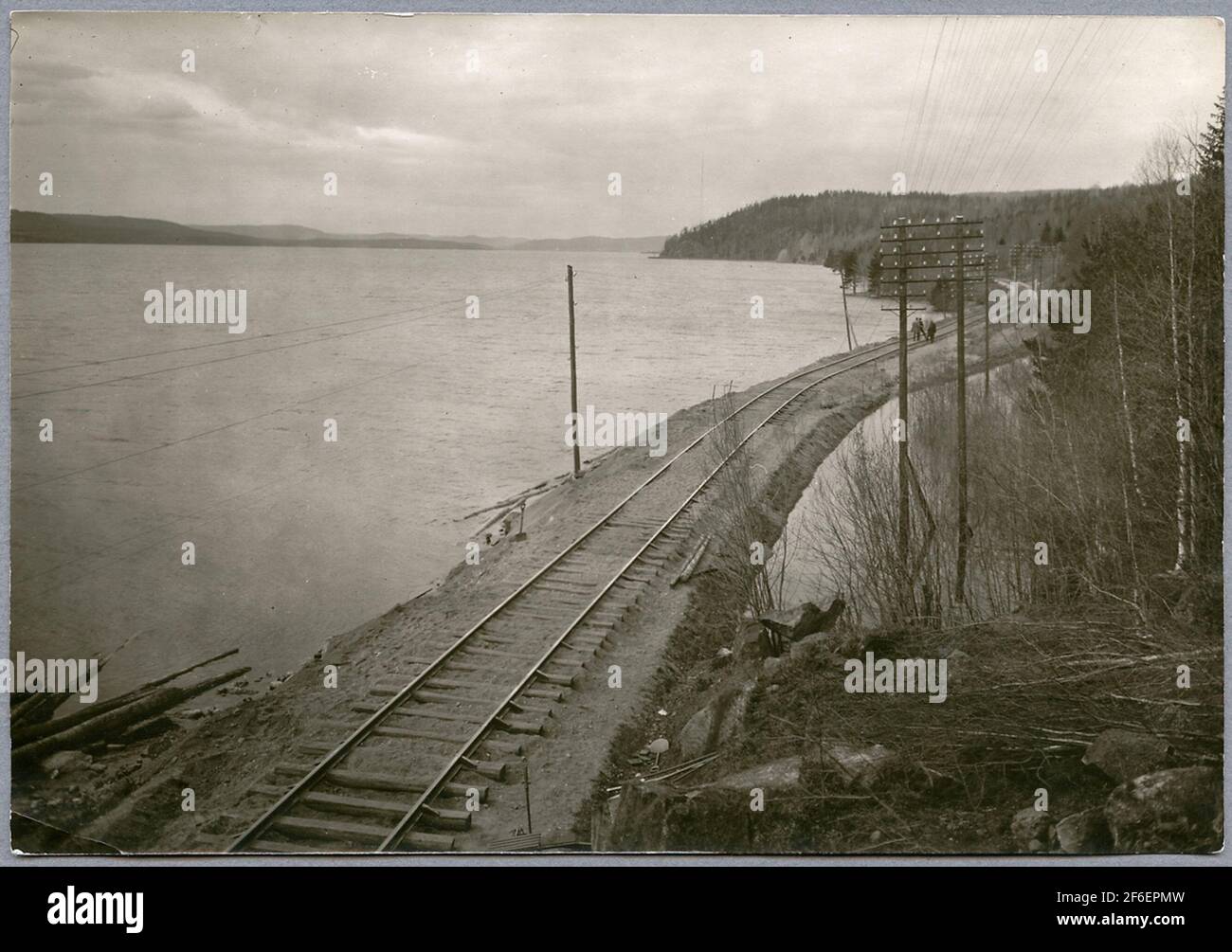 Support Lake, on the line between Stöde and Water Stock Photo - Alamy