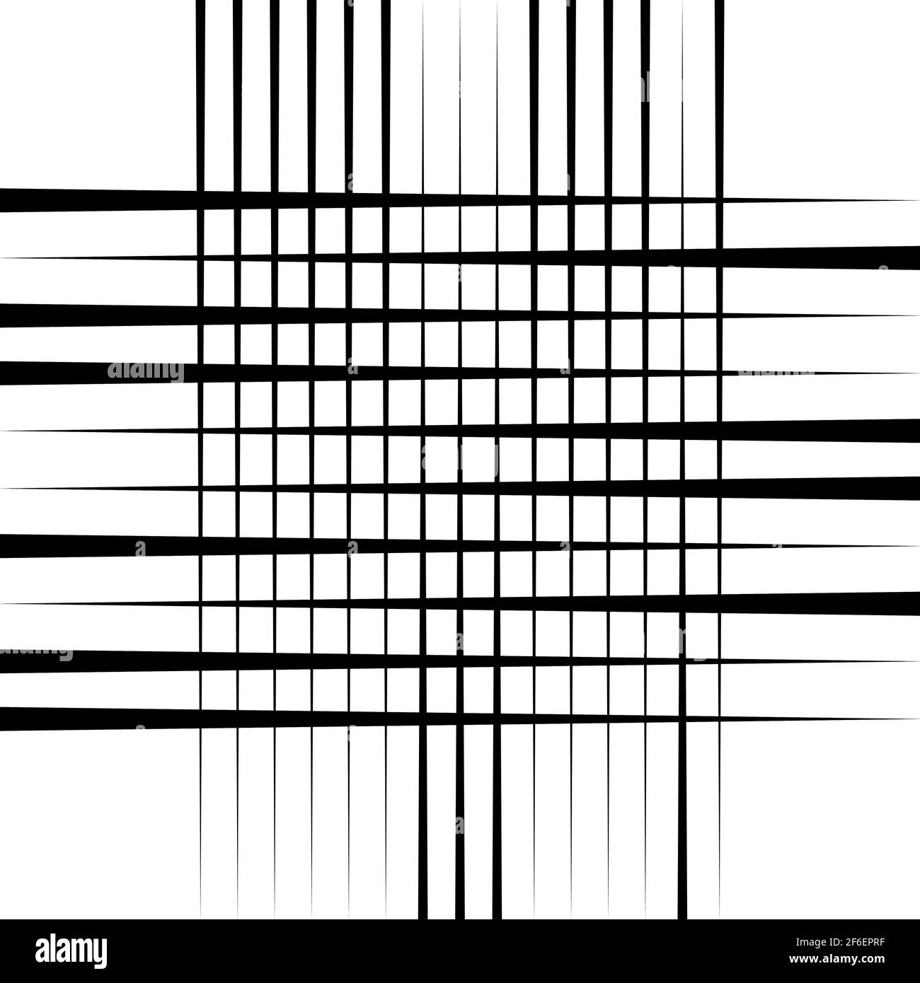Abstract grid, mesh, lattice, grating geometric element. Intersecting ...