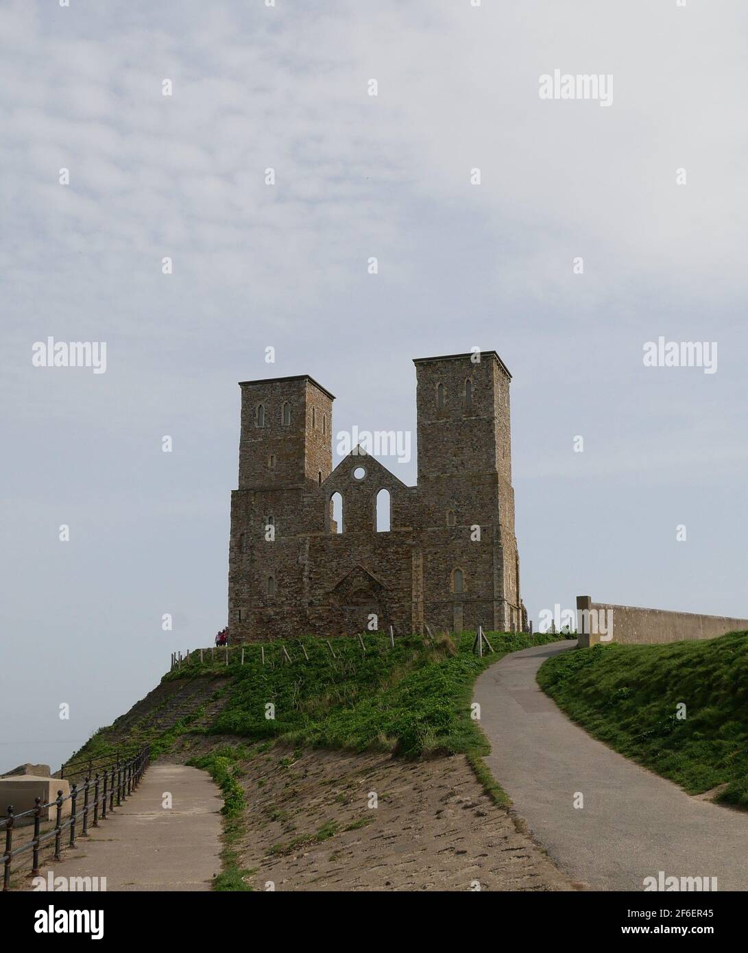 Reculver Towers, Kent, England Stock Photo - Alamy