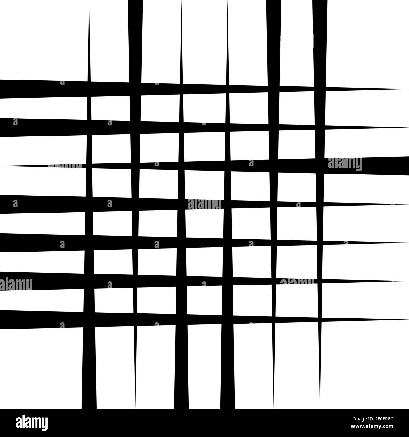 Abstract grid, mesh, lattice, grating geometric element. Intersecting ...