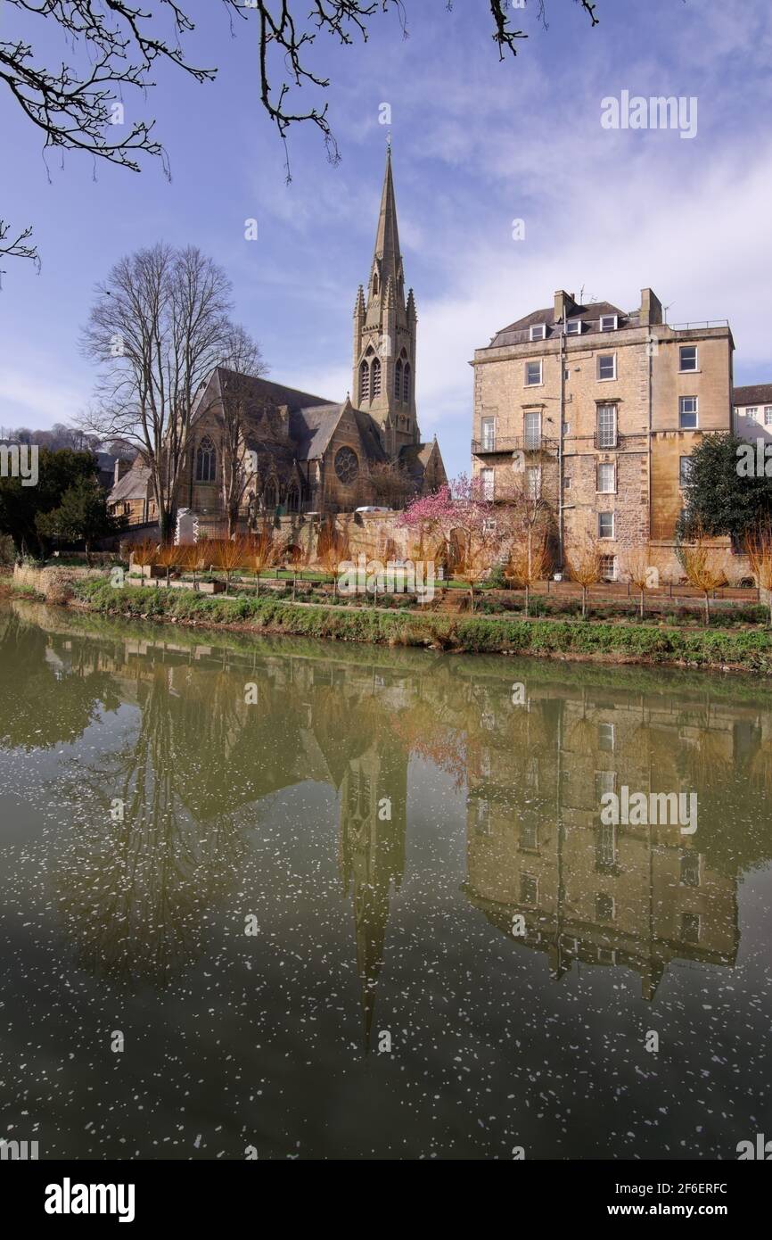 Spring in Bath Stock Photo - Alamy