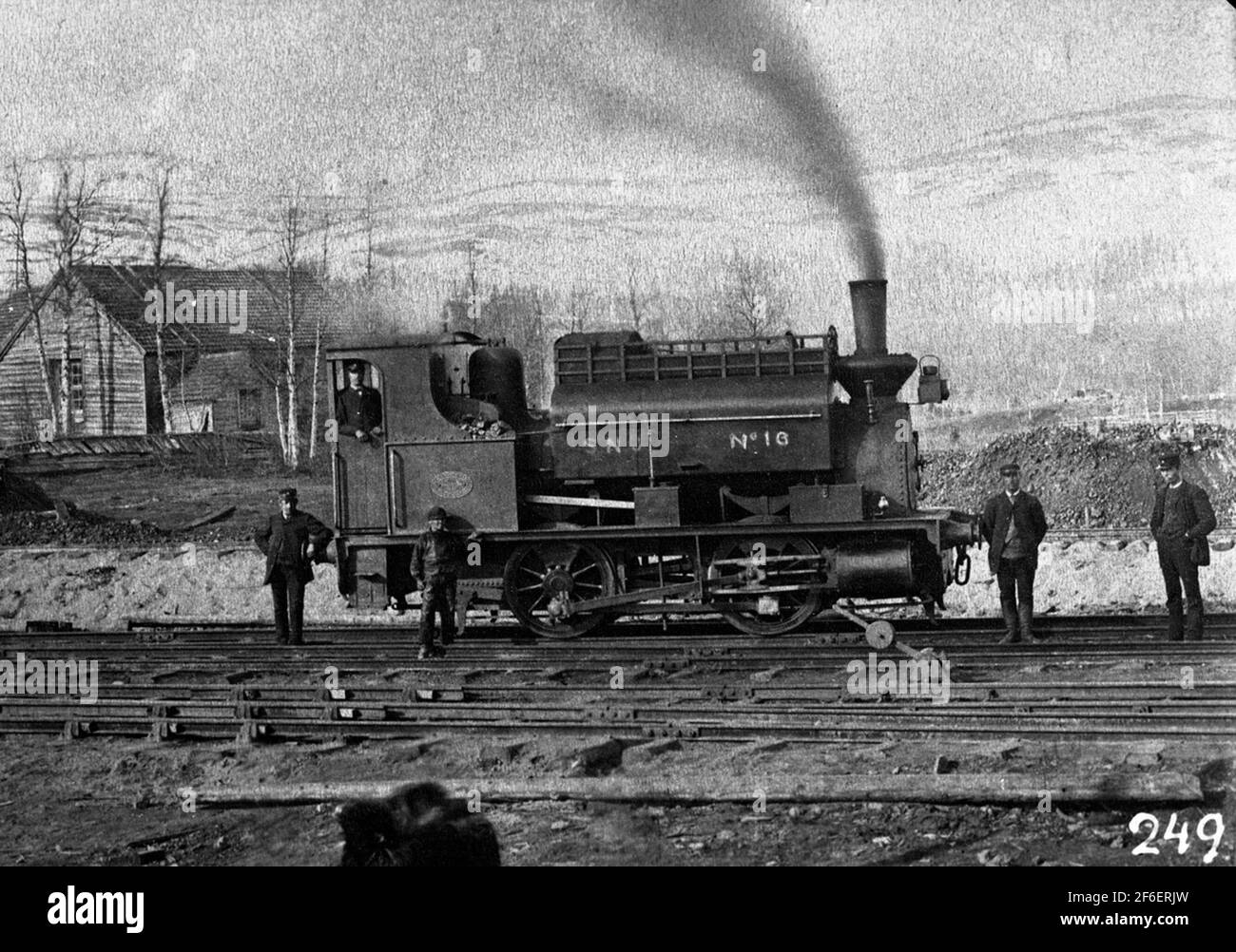 Sweden & Norway Railways, S & NJ Lok 16 Stock Photo - Alamy