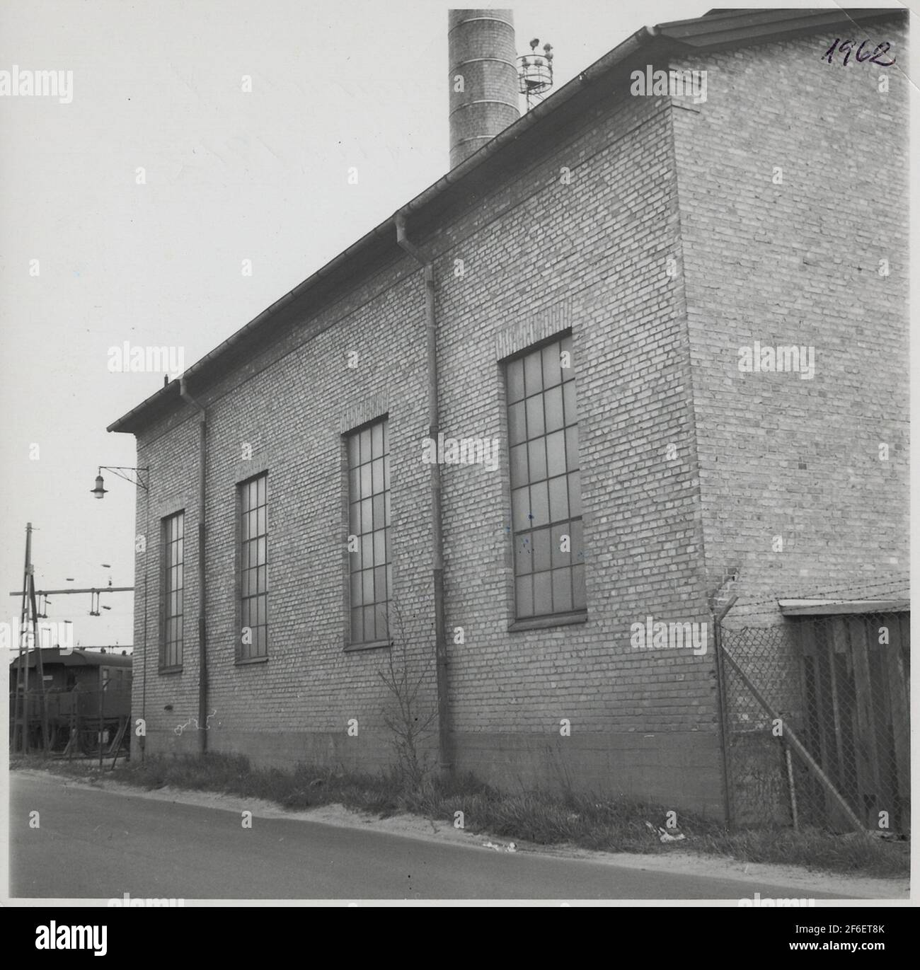 The boiler center, the northern facade Stock Photo - Alamy