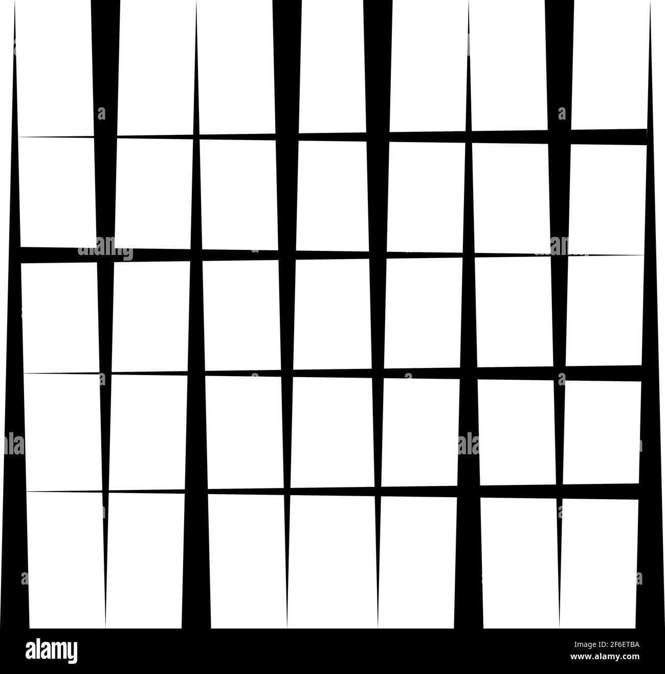 Abstract grid, mesh, lattice, grating geometric element. Intersecting ...
