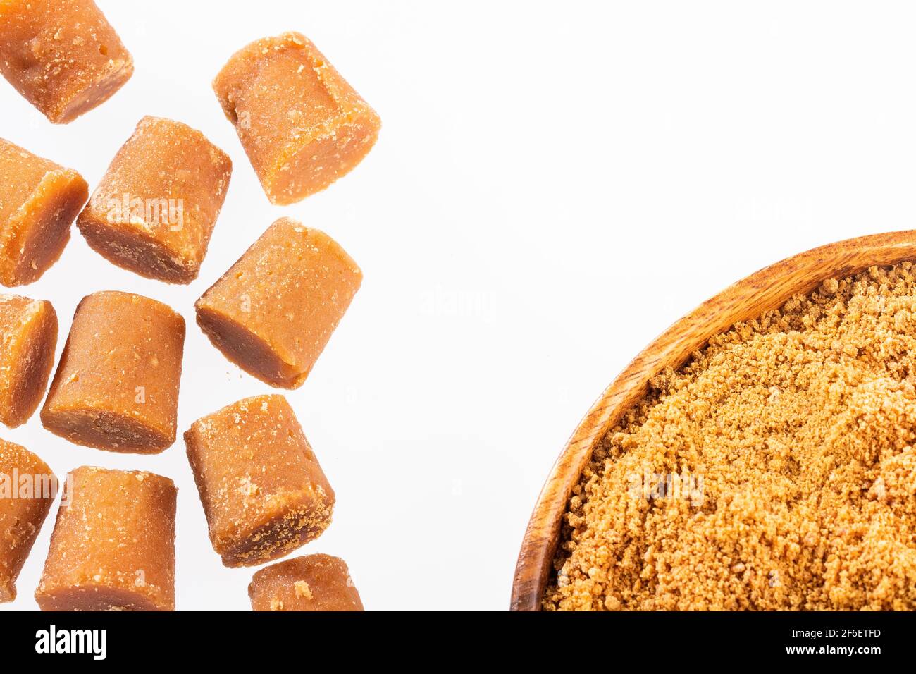 Panela or sugar cane candy - Saccharum officinarum Stock Photo - Alamy