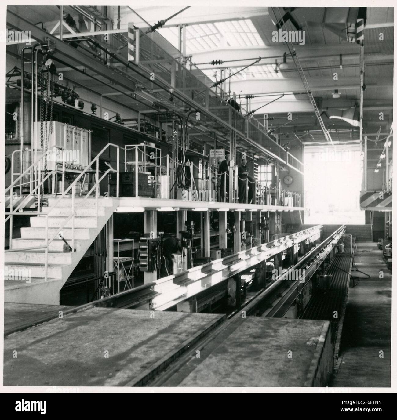 Interior of management hall at Sävenäs Stock Photo - Alamy