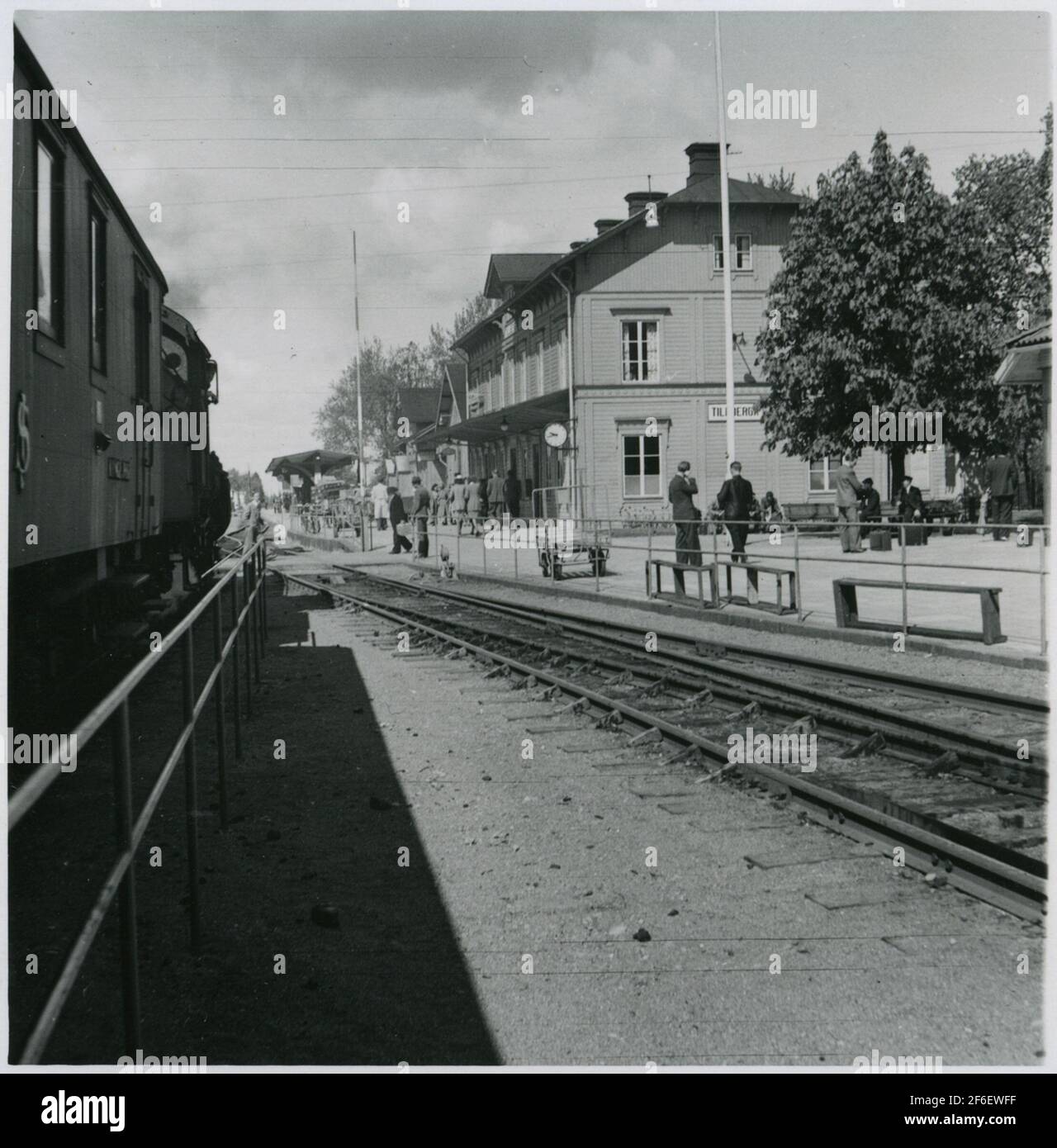 Stockholm - Västerås - Bergslagens Railway, SWB Stock Photo - Alamy