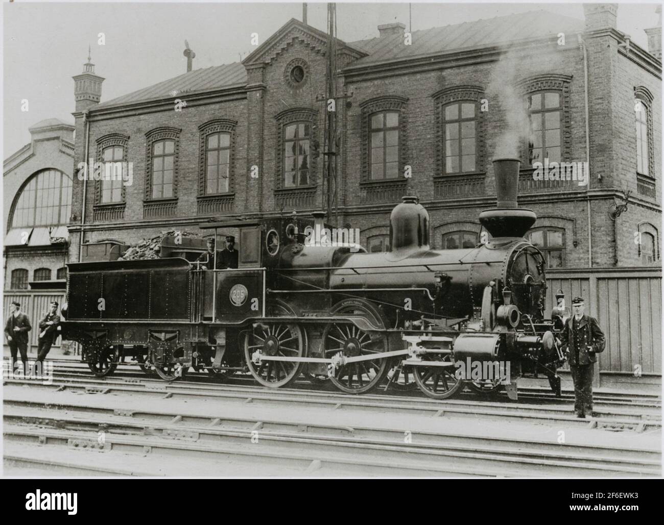 The state's railways, SJ Da 205 "Möckeln Stock Photo - Alamy