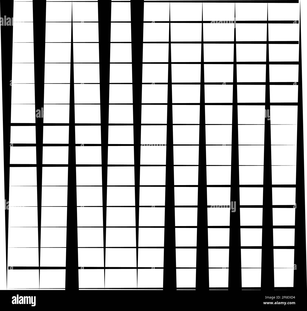 Abstract grid, mesh, lattice, grating geometric element. Intersecting ...