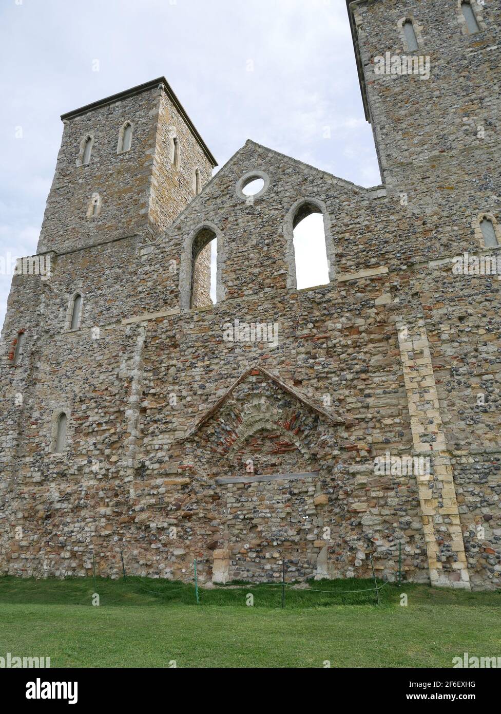 Reculver Towers, Kent, England Stock Photo - Alamy