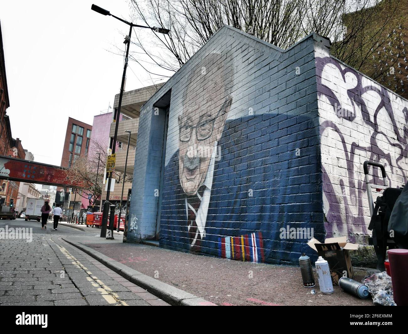 Graffiti street art manchester hi-res stock photography and images - Alamy