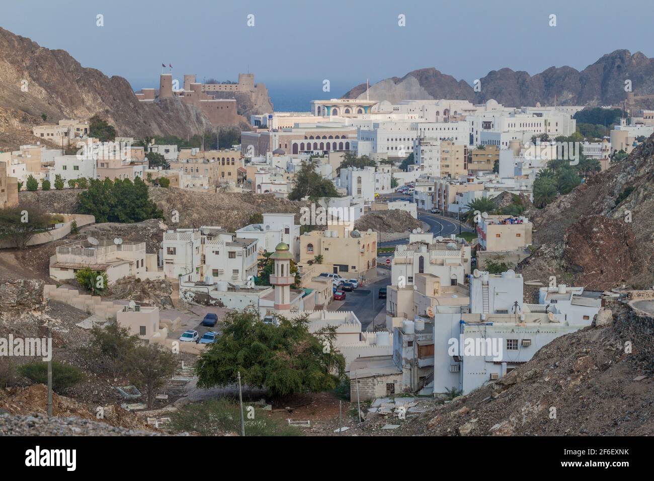 Muscat skyline hi-res stock photography and images - Alamy
