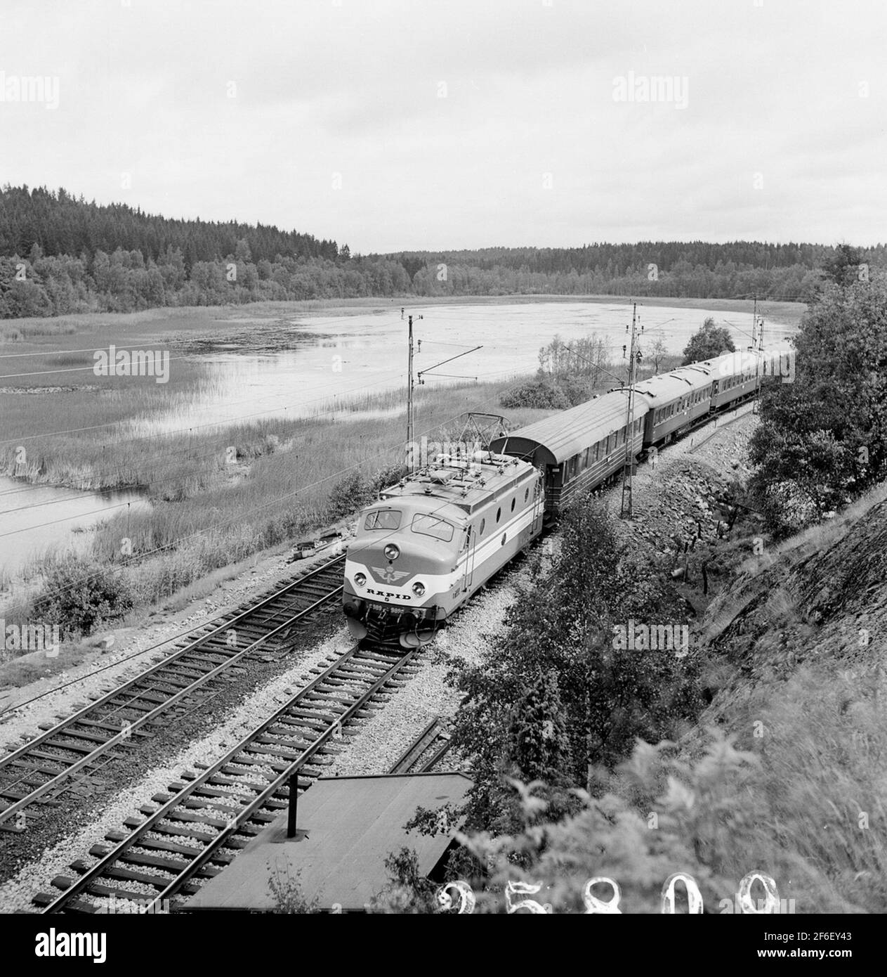 State Railways, SJ Ra 989 "Rapid 5 Stock Photo - Alamy