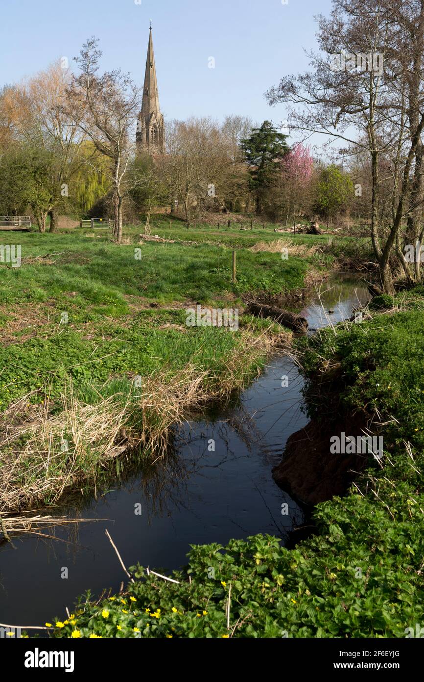 Sherbourne church warwickshire hi-res stock photography and images - Alamy