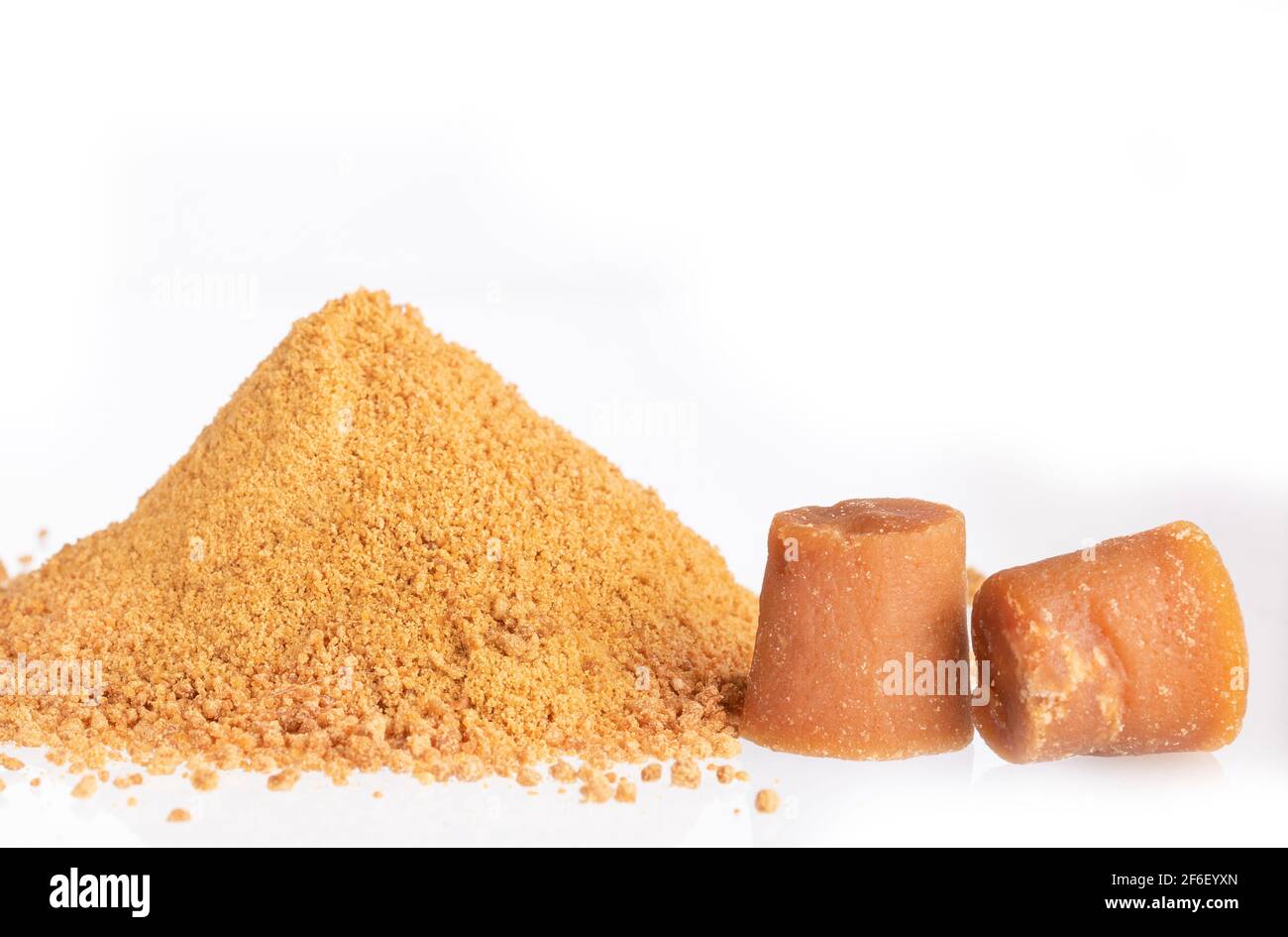 Panela or sugar cane candy - Saccharum officinarum Stock Photo - Alamy