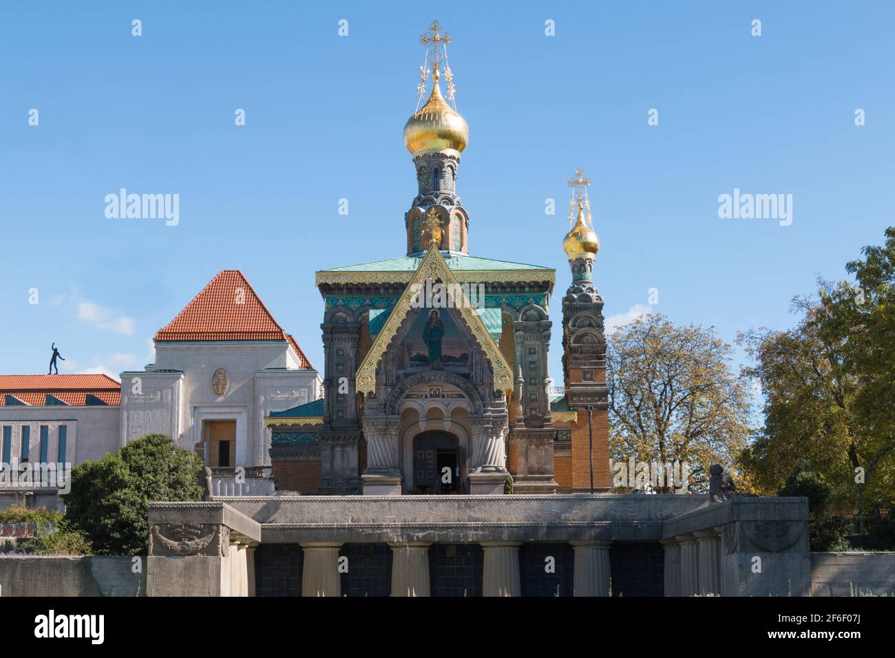 Mathildenhoehe hi-res stock photography and images - Alamy
