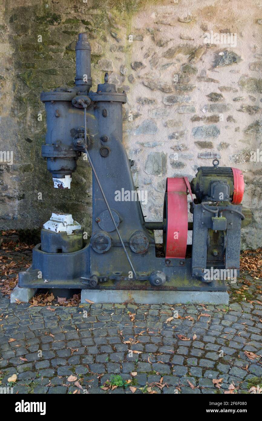 old, historic fast-action hammer Stock Photo - Alamy