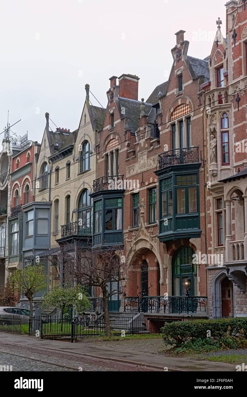 Belgium antwerp art nouveau house hi-res stock photography and images ...