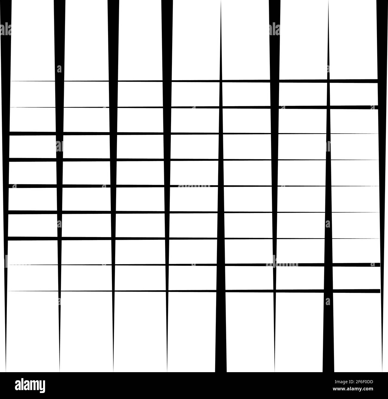 Abstract Grid Mesh Lattice Grating Geometric Element Intersecting
