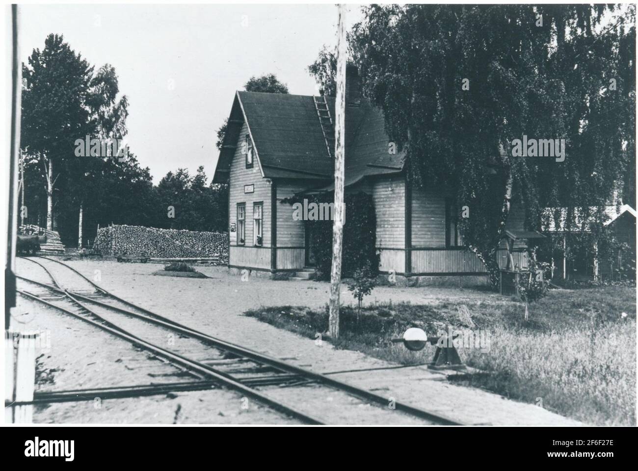 Stop opened in 1908. Abstained in 1963 Stock Photo - Alamy