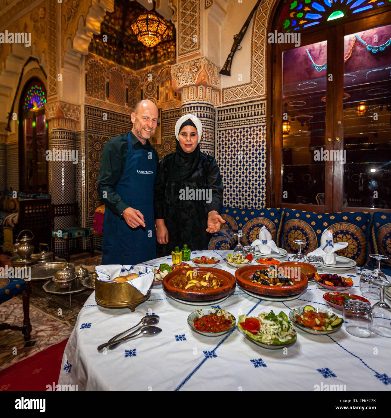 Rabia Hassan proves in the restaurant Dar Saada, that female chefs in ...