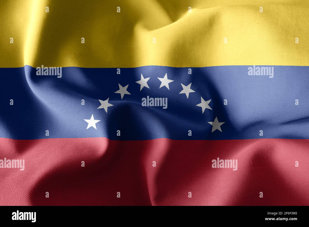 3d rendering venezuela flag waving hi-res stock photography and images ...