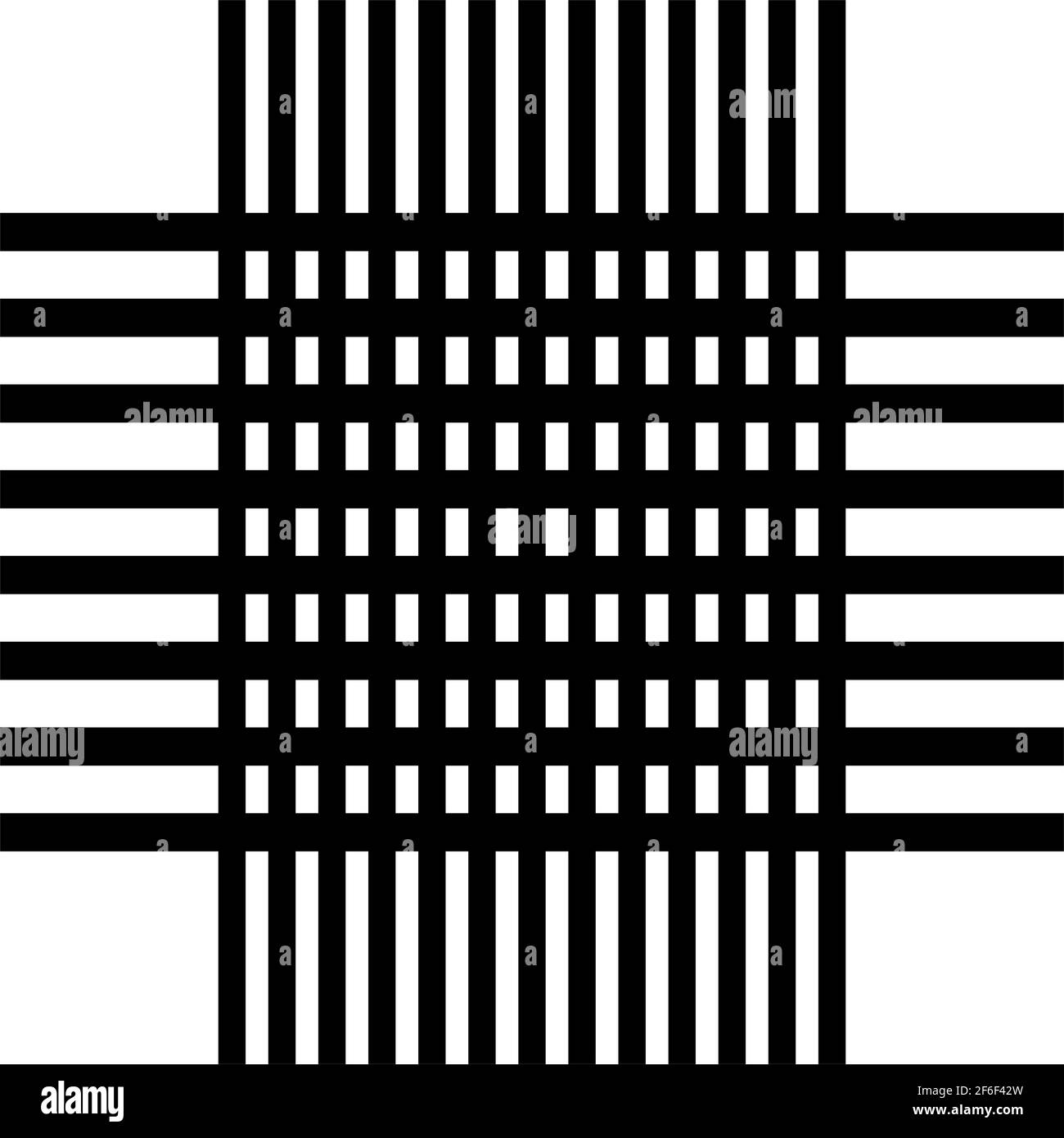 Abstract grid, mesh, lattice, grating geometric element — Stock vector illustration, Clip art ...