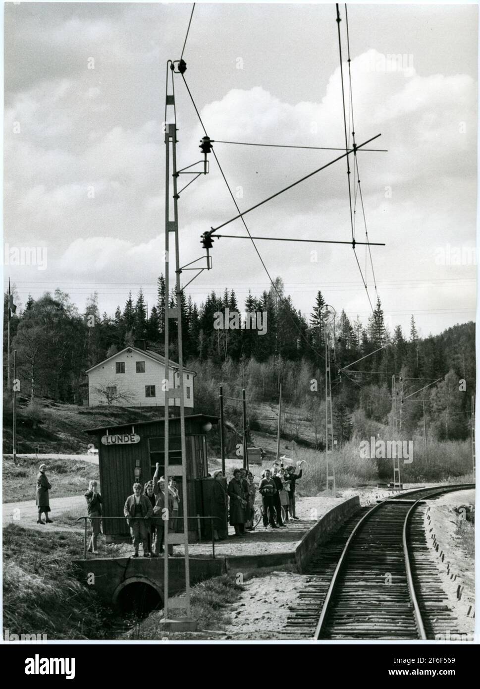 Sweden, Västernorrland, Kramfors, Lunde (depicted, city Stock Photo - Alamy
