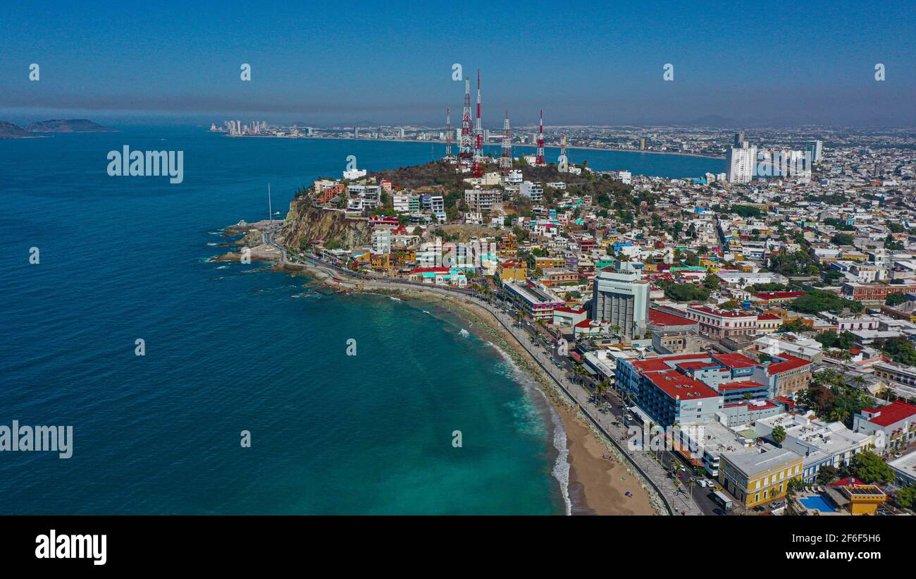 Mazatlan, Sinaloa, Mexico. Playa o bahia, destino turistico en el ...