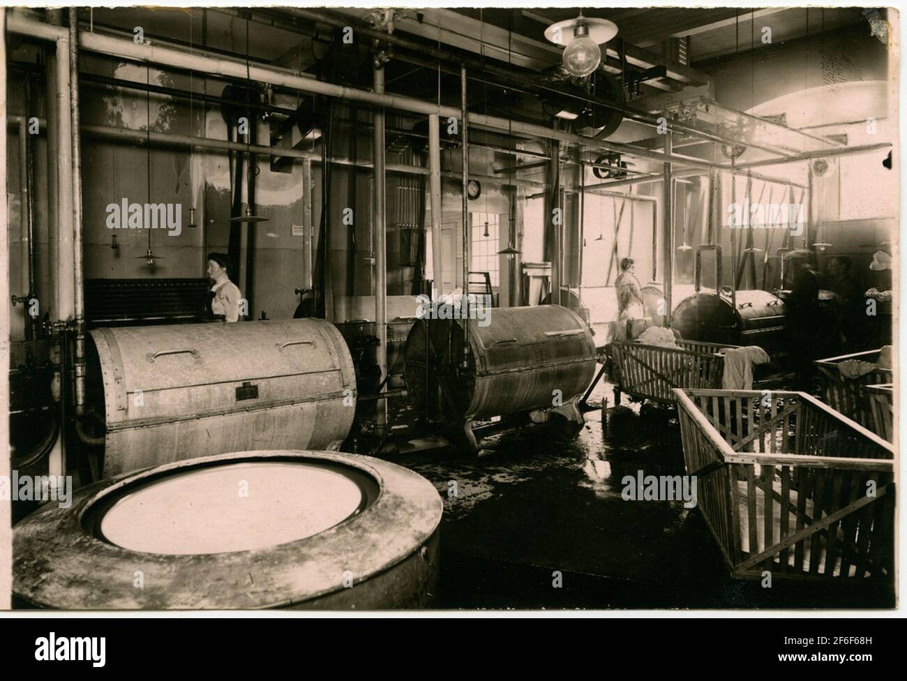 Workshop workers' laundry facilities at the operating workshop in ...