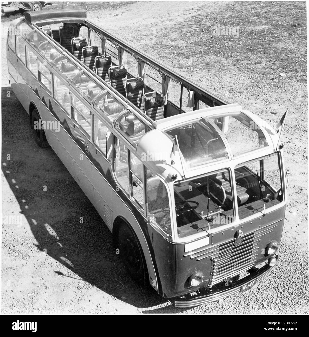 The state's railways, SJ bus 1100-c Stock Photo - Alamy