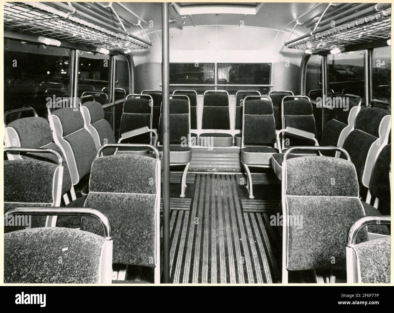 Interior from bus Stock Photo - Alamy