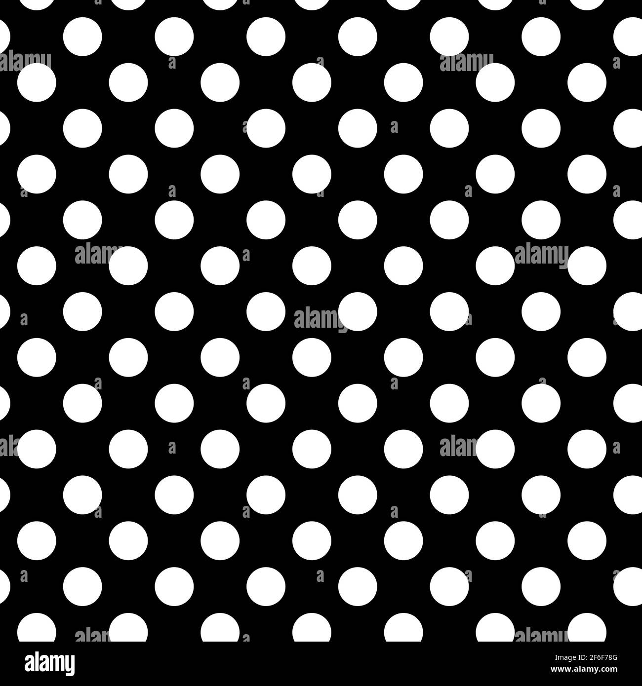 Black and white dotted, dots, circles pattern, background (Geometry is ...