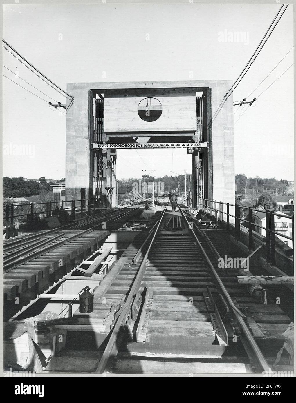 The Årstabron is built Stock Photo - Alamy