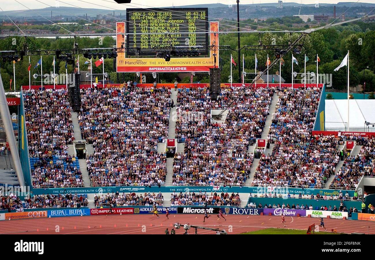 COMMONWEALTH GAMES IN MANCHESTER 100m FINAL PICTURE DAVID ...
