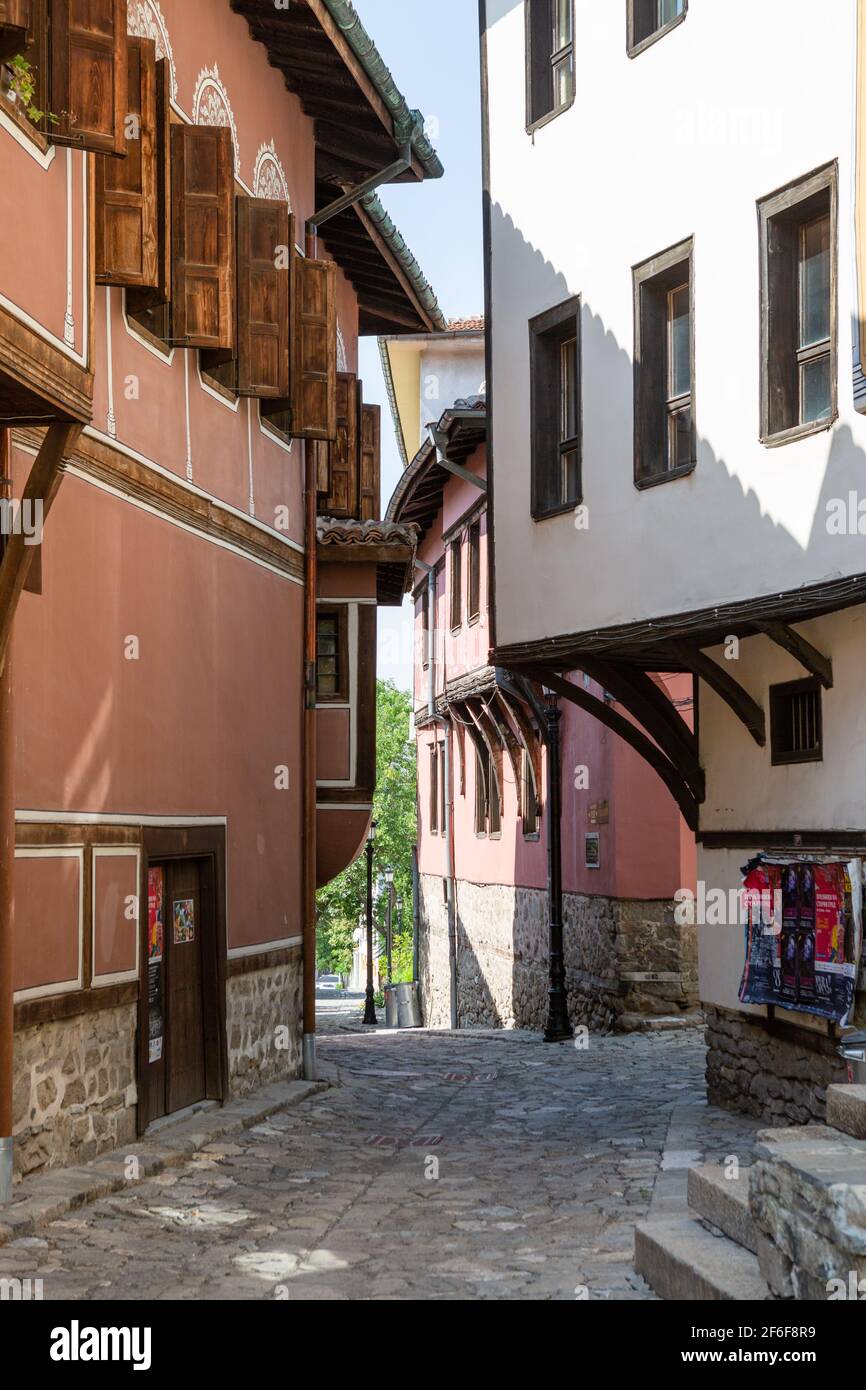 Street in old plovdiv hi-res stock photography and images - Alamy