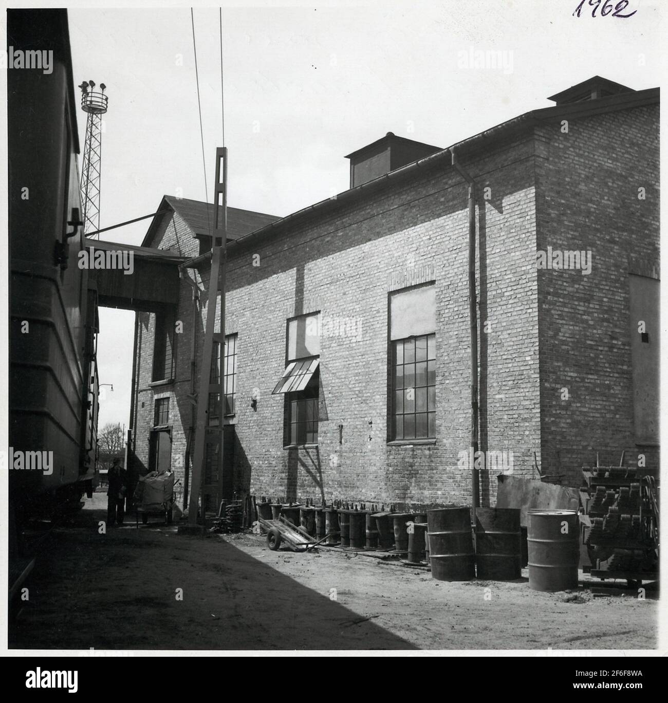 The boiler center, the southern facade Stock Photo - Alamy