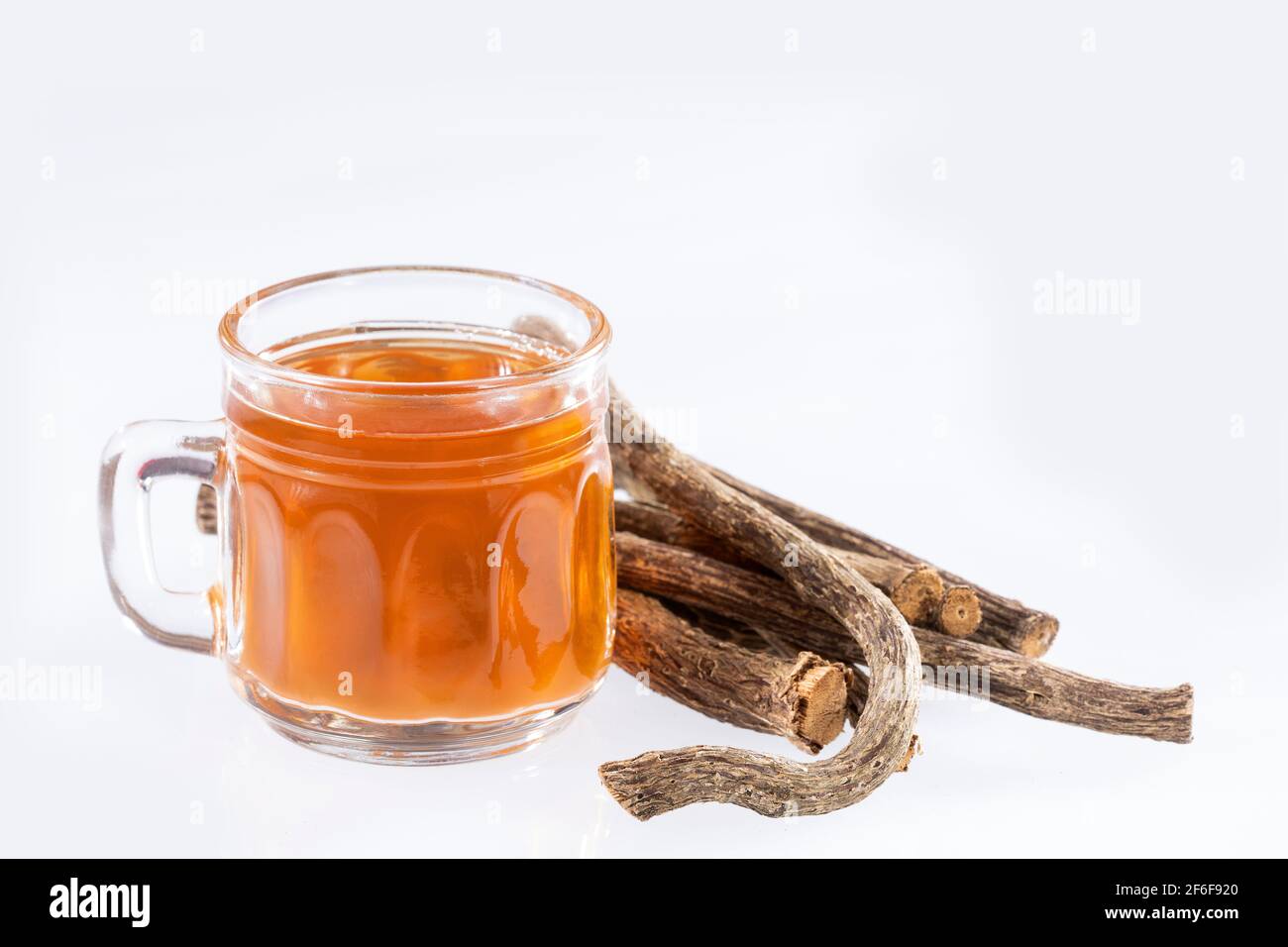 Valerian plant whose root contains essential oils with sedative and ...