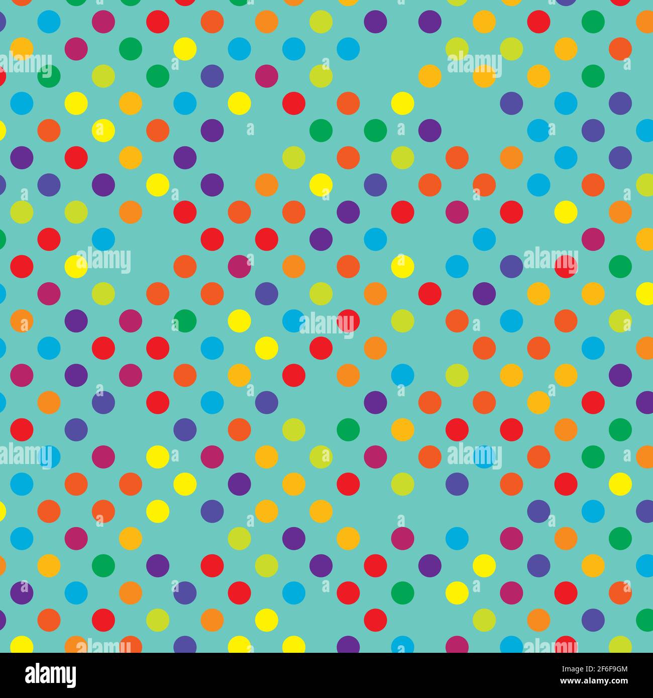Colorful, multicolor, varicolored dotted, dots, circles pattern ...