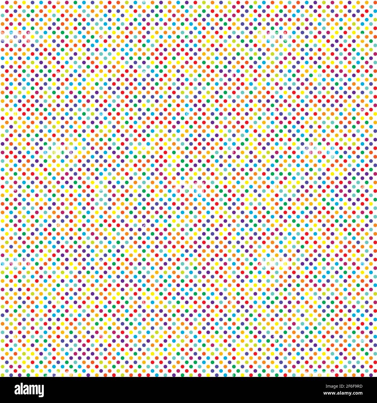 Colorful, multicolor, varicolored dotted, dots, circles pattern ...