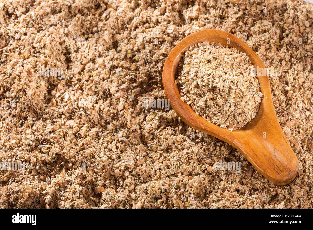 Food powder based on soy fiber with psyllium Stock Photo - Alamy