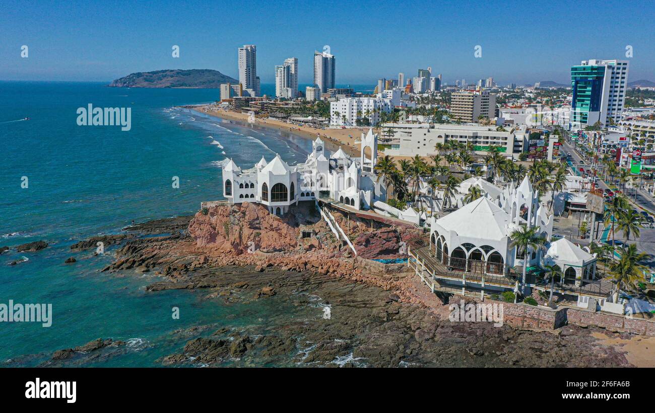 Mazatlan, Sinaloa, Mexico. Playa o bahia, destino turistico en el ...