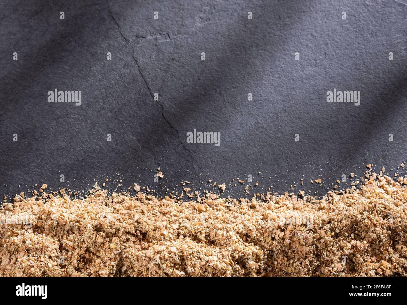 Food powder based on soy fiber Stock Photo - Alamy