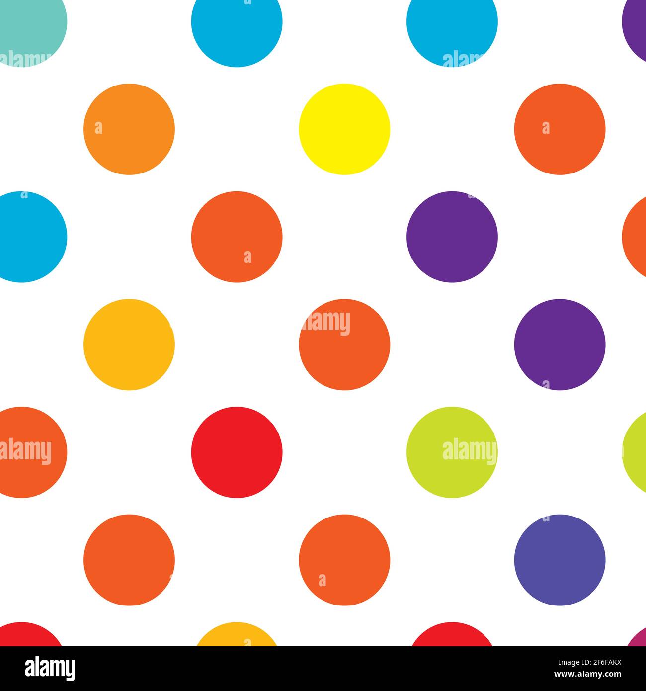 Colorful, multicolor, varicolored dotted, dots, circles pattern ...