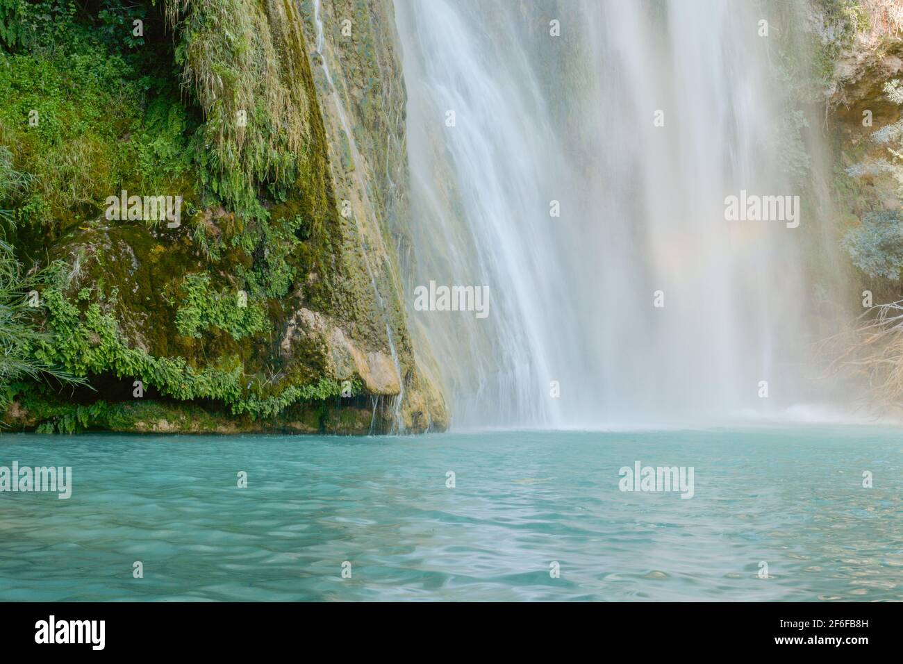 Sillans waterfall in the south of France in the Var Stock Photo - Alamy