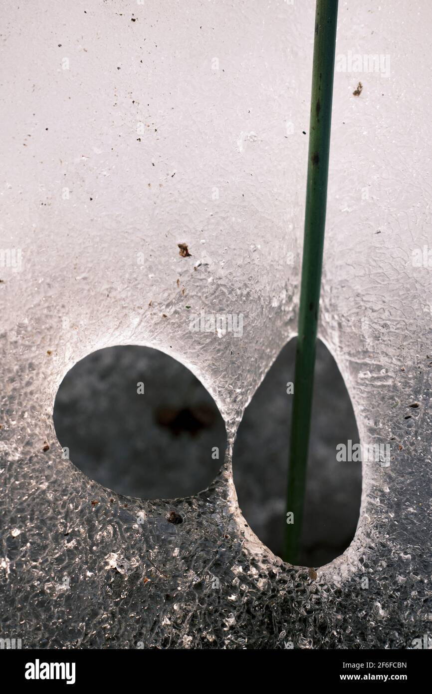 Holes in ice hi-res stock photography and images - Alamy