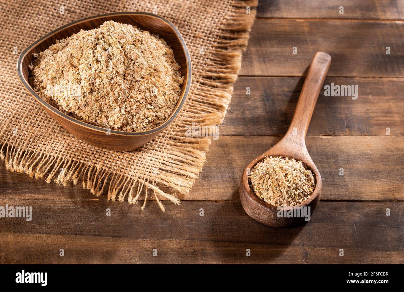 Food powder based on soy fiber with psyllium Stock Photo - Alamy