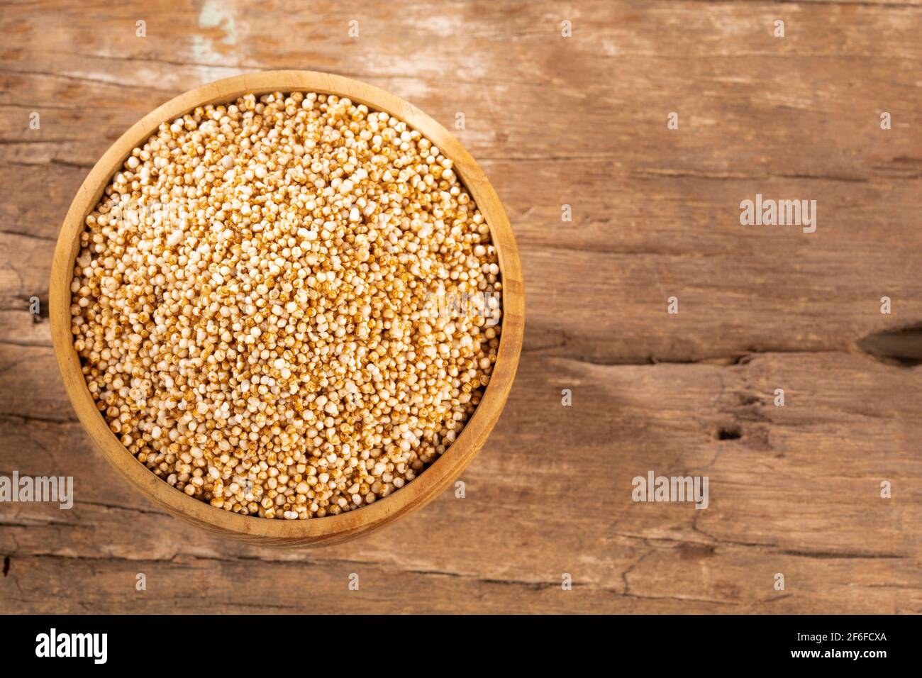 Popped amaranth grain - Amaranthus Stock Photo - Alamy