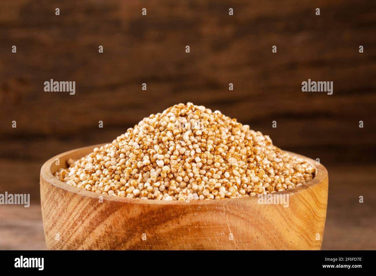 Popped amaranth grain - Amaranthus Stock Photo - Alamy