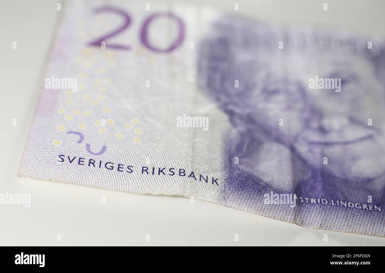Bank Note Notes Bill Money Swedish Crowns High Resolution Stock ...